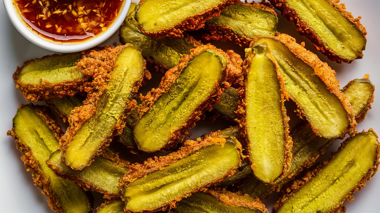 Fried pickles store